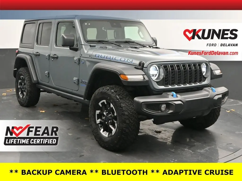 2024 Jeep® Wrangler Rubicon 4xe at Kunes Ford of Delavan